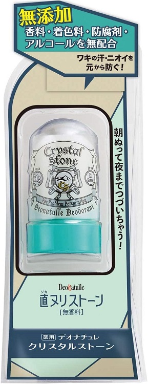 Deonatulle Deodrant Crystal Stoon 60g (2.1 oz) Alcohol-Free, All ...